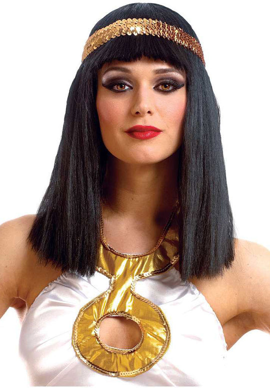 Cleopatra Wig w/ Headband – Mad World Fancy Dress