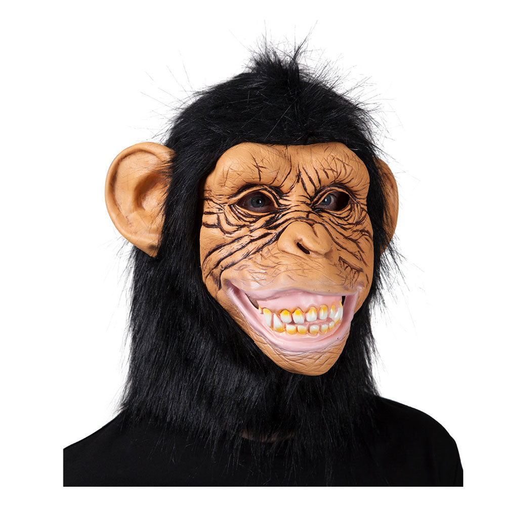 Latex Mask - Chimp – Mad World Fancy Dress