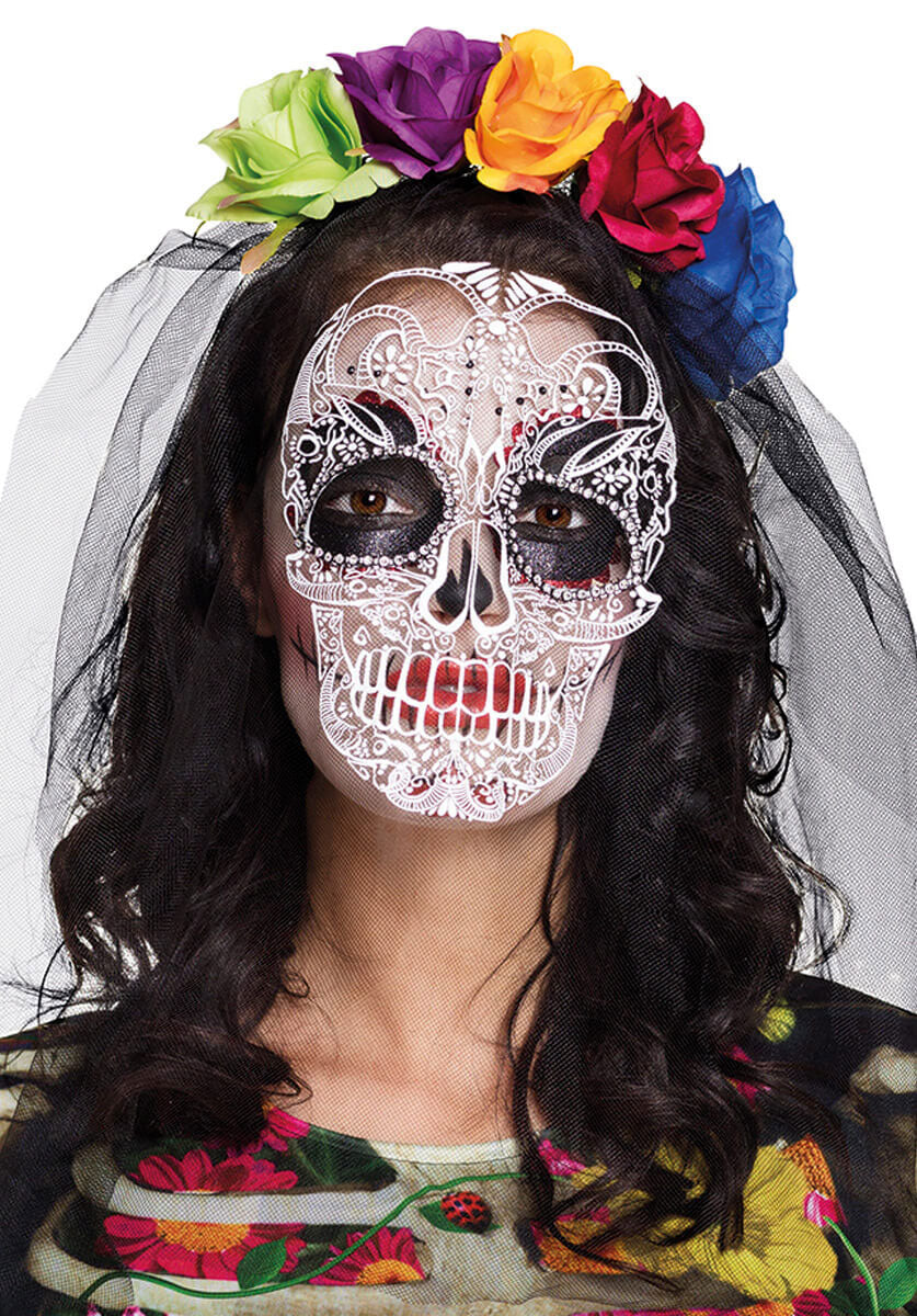 Day of the Dead La Calaca Tiara – Mad World Fancy Dress